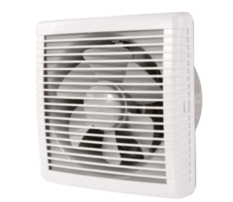 Exhaust Fan, White, 220~240VAC, 50/60Hz - Bathroom Exhaust Fans | Cool ...