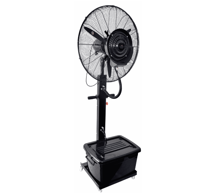 Outdoor Mist Fan 26" Diameter With 40L Water Tank, 220V-50/60Hz | MEP ...