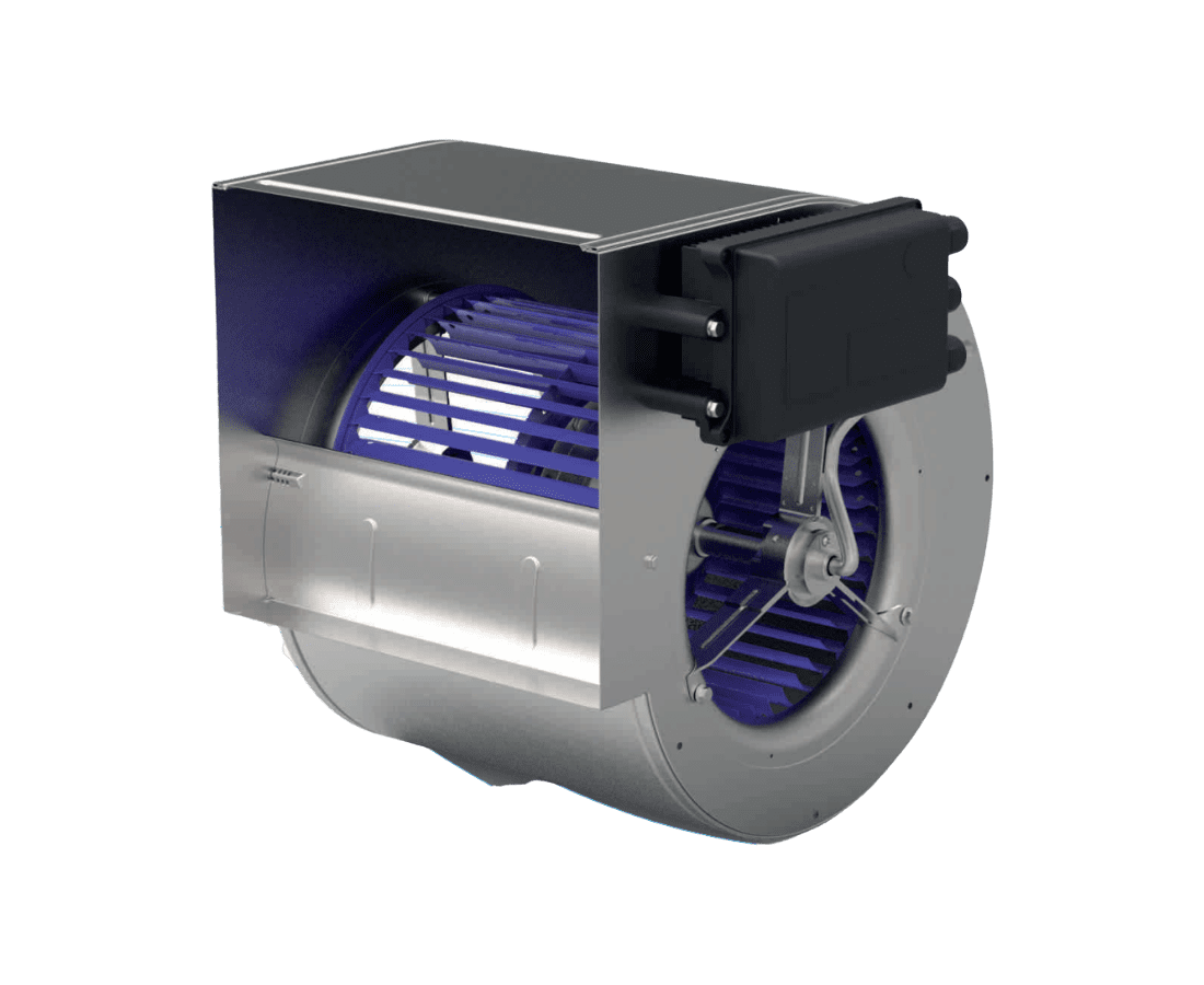 Centrifugal fan DDMP 12/12 1416A4+DRIVER(1431A8),230V,2kW,1Ph, Nicotra ...
