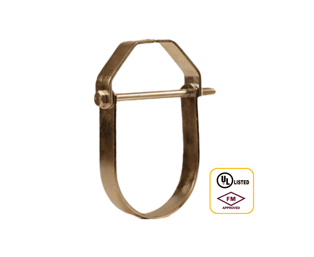 Clevis Hanger, Electrogalvanized, UL/FM, ANSI/MSS SP-58 & SP-69(Type 1 ...